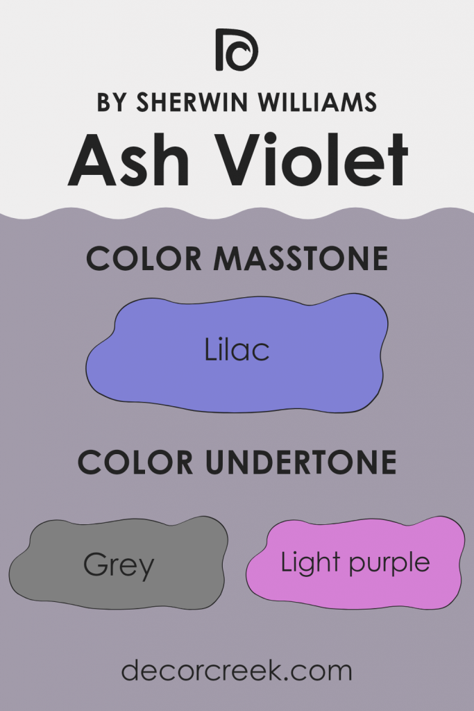 Ash Violet SW 6549 Paint Color by Sherwin Williams - DecorCreek