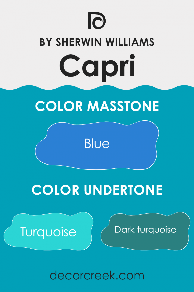 Capri SW 6788 Paint Color by Sherwin Williams - DecorCreek