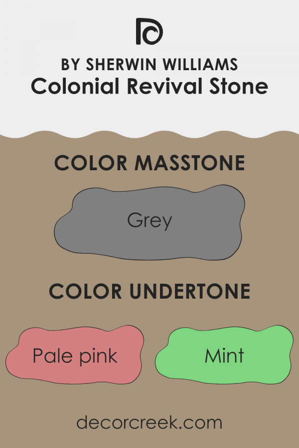 Colonial Revival Stone SW 2827 Paint Color by Sherwin Williams - DecorCreek