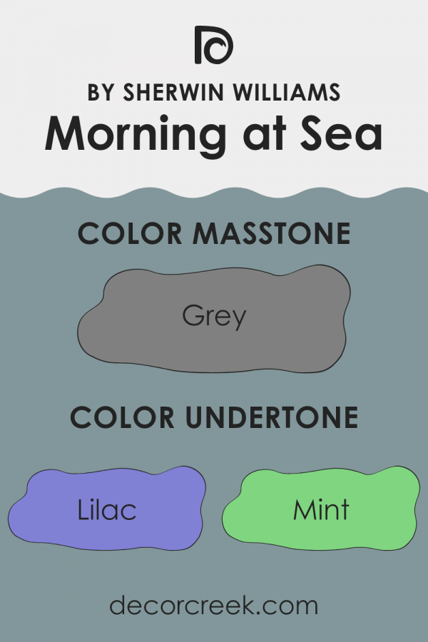 Morning at Sea SW 9634 Paint Color by Sherwin Williams - DecorCreek