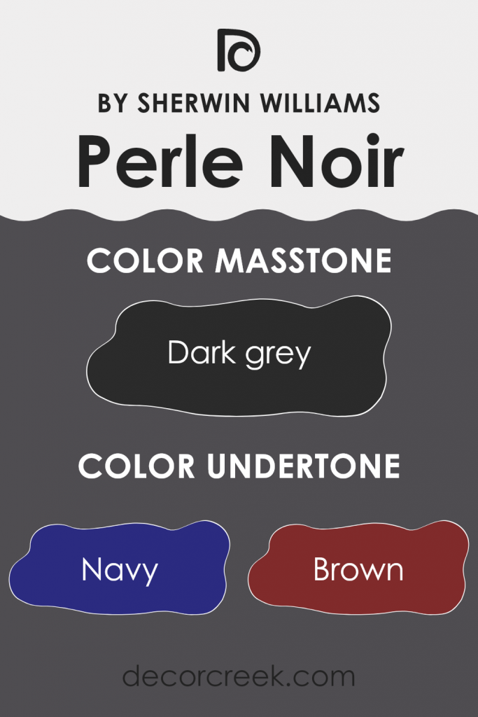 Perle Noir SW 9154 Paint Color by Sherwin Williams - DecorCreek