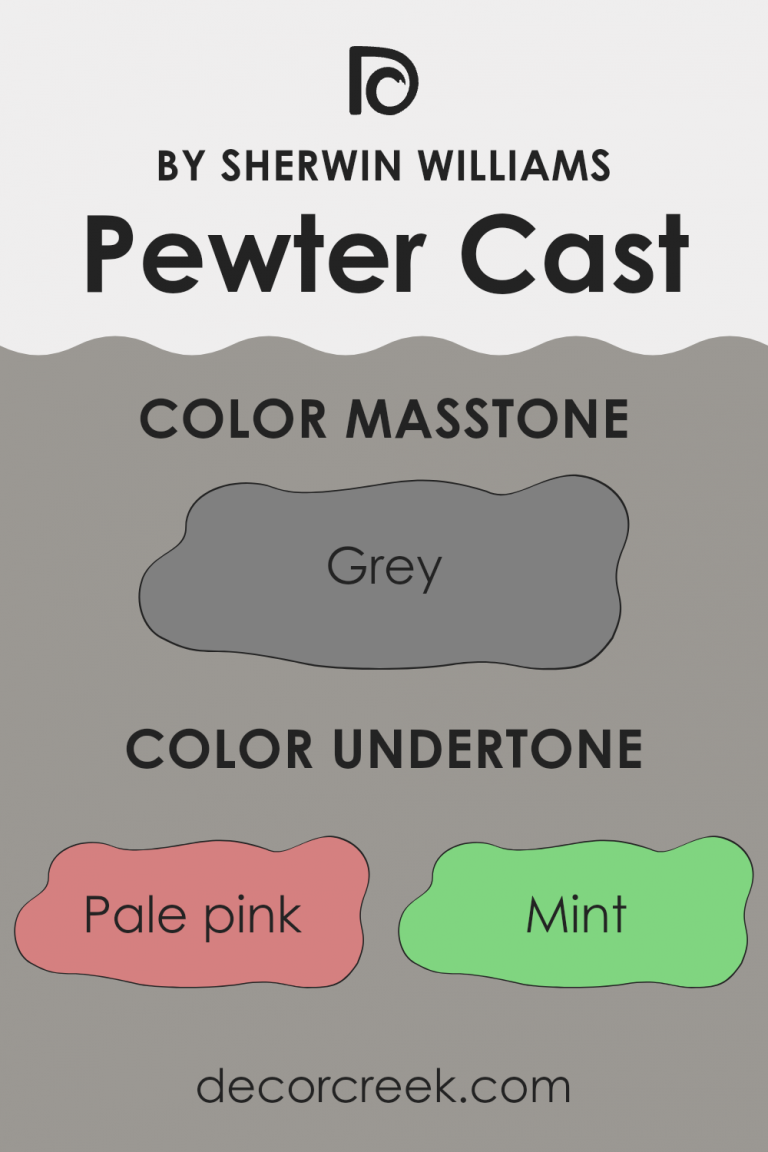 Pewter Cast SW 7673 Paint Color by Sherwin Williams - DecorCreek