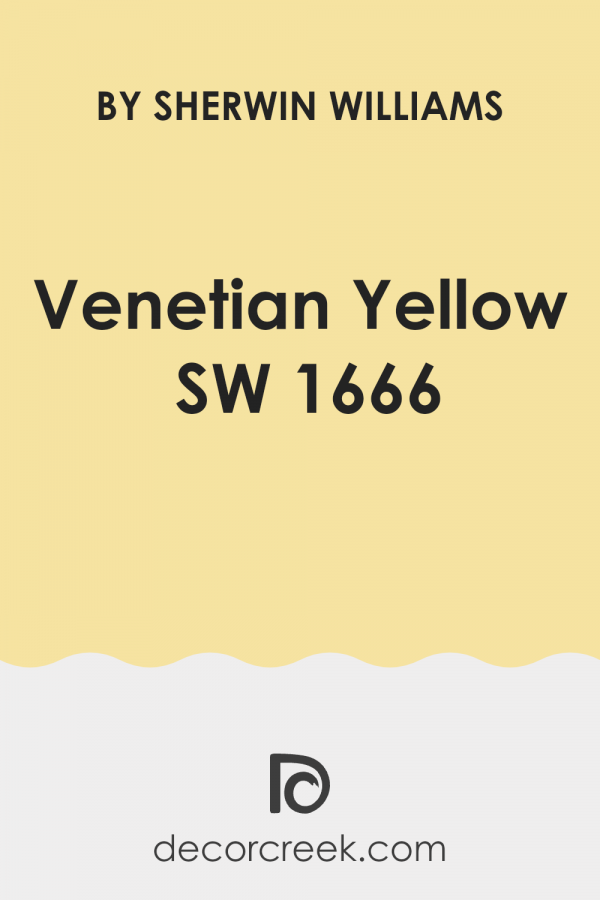 Venetian Yellow SW 1666 Paint Color by Sherwin Williams - DecorCreek