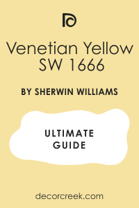 Venetian Yellow SW 1666 Paint Color by Sherwin Williams - DecorCreek