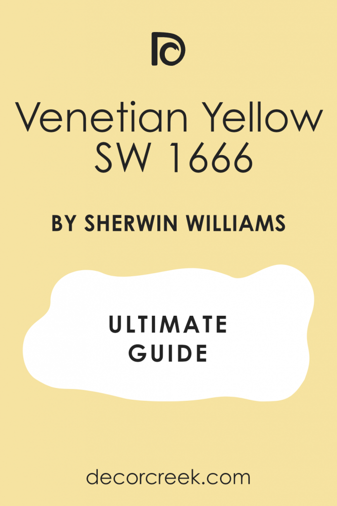 Venetian Yellow SW 1666 Paint Color by Sherwin Williams - DecorCreek