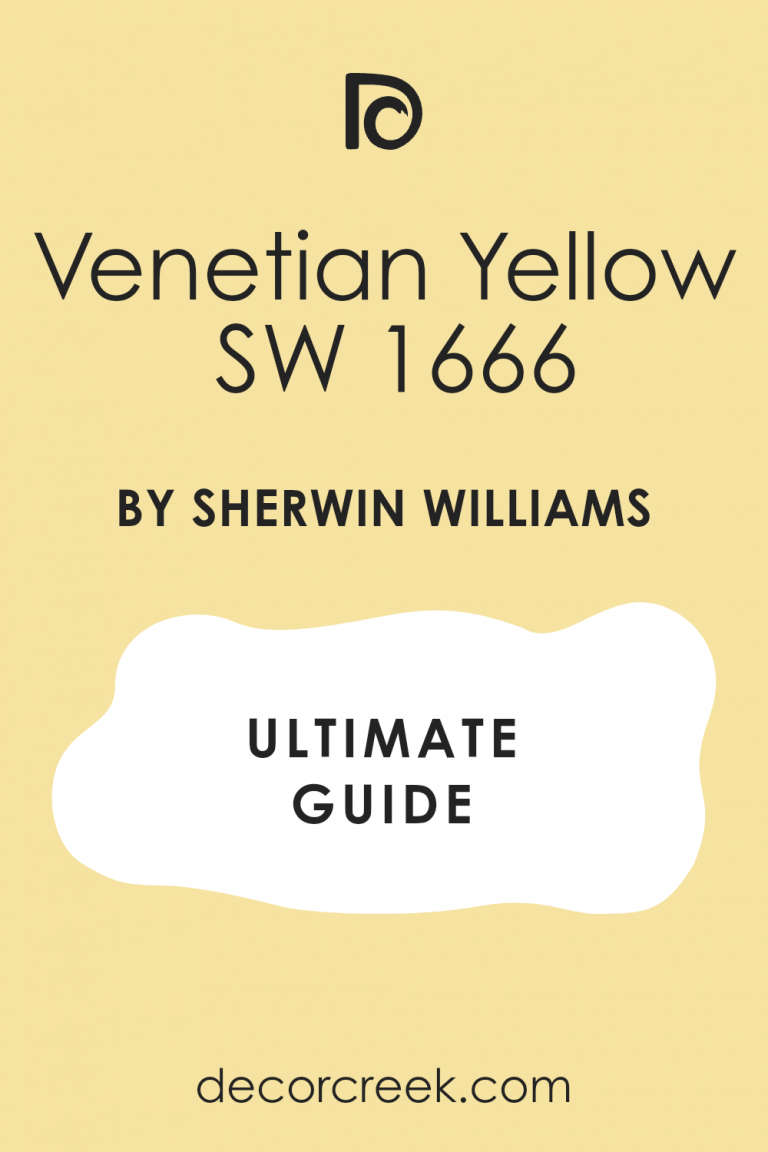 Venetian Yellow SW 1666 Paint Color by Sherwin Williams - DecorCreek