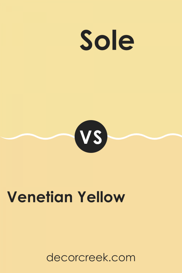 Venetian Yellow SW 1666 Paint Color by Sherwin Williams - DecorCreek