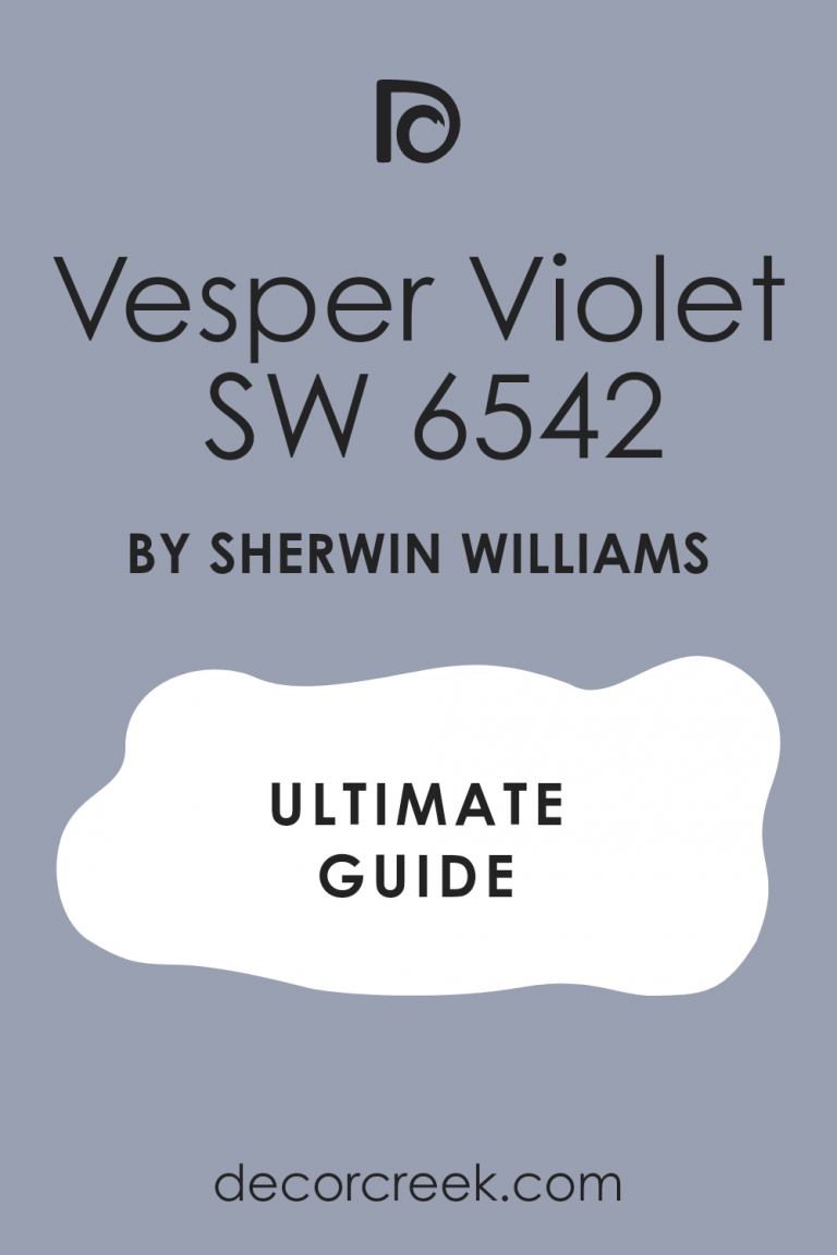 Vesper Violet SW 6542 Paint Color by Sherwin Williams - DecorCreek