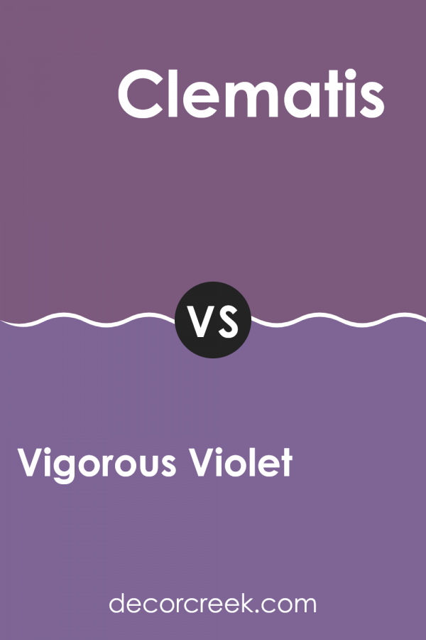 Vigorous Violet SW 6838 Paint Color by Sherwin Williams - DecorCreek