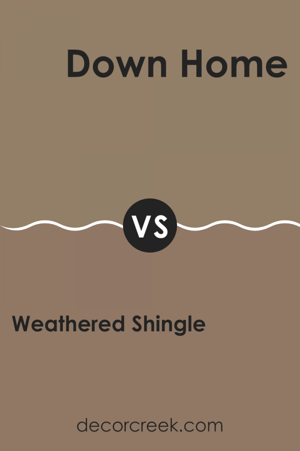 Weathered Shingle SW 2841 Paint Color by Sherwin Williams - DecorCreek