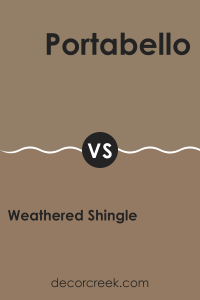 Weathered Shingle SW 2841 Paint Color by Sherwin Williams - DecorCreek