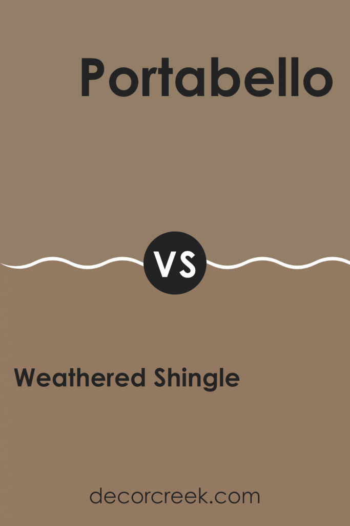 Weathered Shingle SW 2841 Paint Color by Sherwin Williams - DecorCreek