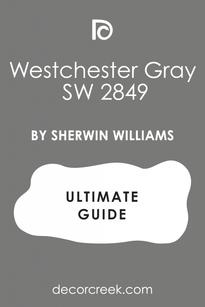 Westchester Gray SW 2849 Paint Color by Sherwin Williams - DecorCreek