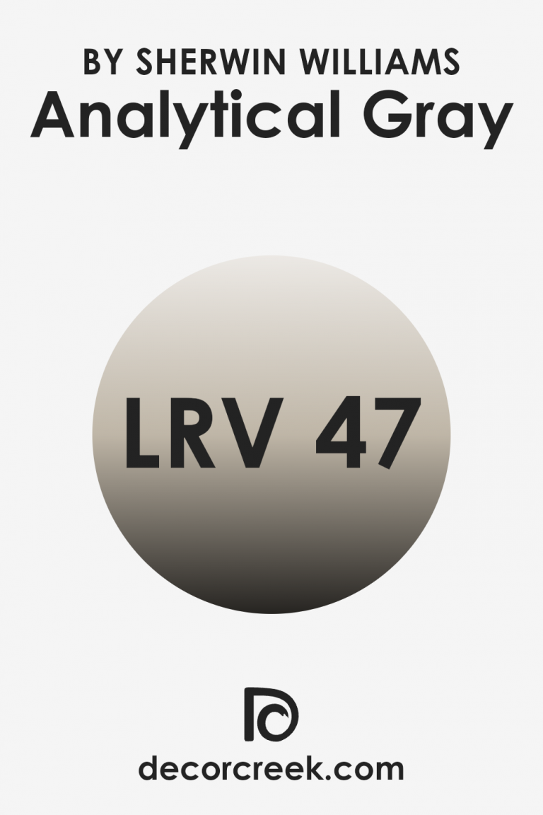 Analytical Gray SW 7051 Paint Color by Sherwin Williams - DecorCreek