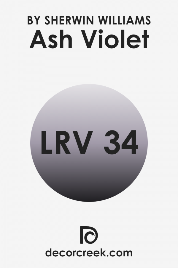 Ash Violet SW 6549 Paint Color by Sherwin Williams - DecorCreek
