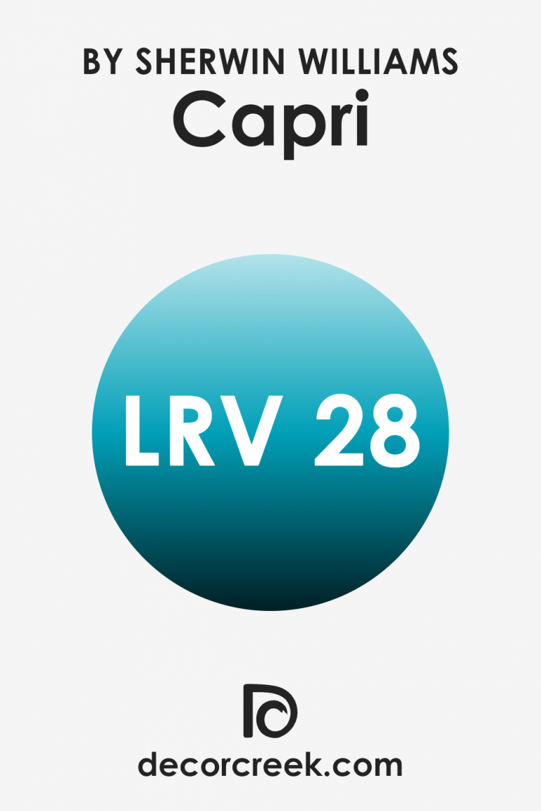 Capri SW 6788 Paint Color by Sherwin Williams - DecorCreek
