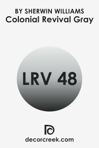 Colonial Revival Gray SW 2832 Paint Color by Sherwin Williams - DecorCreek