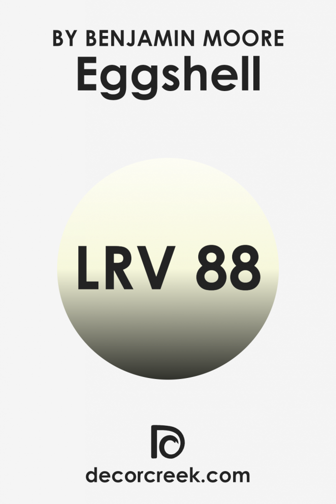 Eggshell 2026-70 Paint Color by Benjamin Moore - DecorCreek