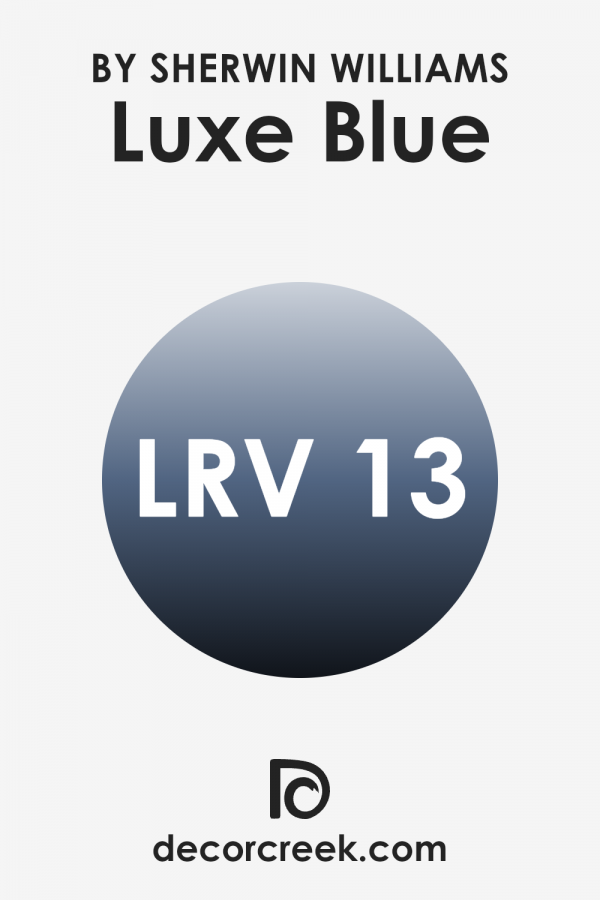 Luxe Blue SW 6537 Paint Color by Sherwin Williams - DecorCreek