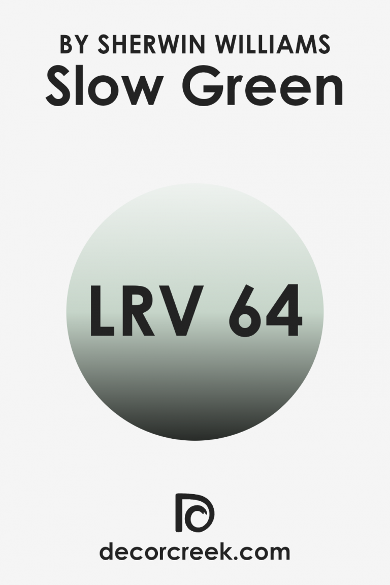 Slow Green SW 6456 Paint Color by Sherwin Williams - DecorCreek