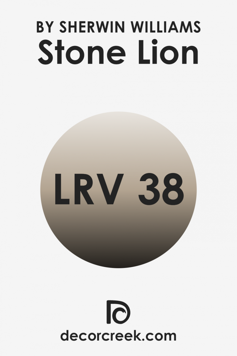 Stone Lion SW 7507 Paint Color by Sherwin Williams - DecorCreek