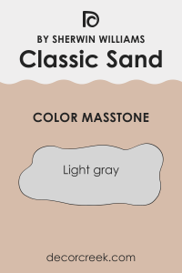 Classic Sand SW 0056 Paint Color by Sherwin Williams - DecorCreek