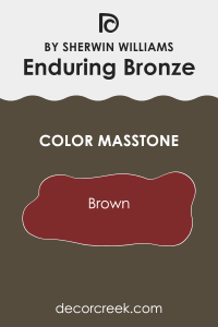 Enduring Bronze SW 7055 Paint Color by Sherwin Williams - DecorCreek