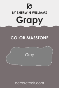 Grapy SW 7629 Paint Color by Sherwin Williams - DecorCreek