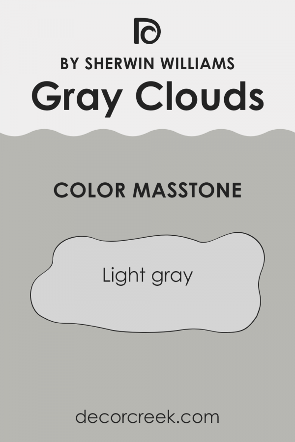Gray Clouds SW 7658 Paint Color by Sherwin Williams - DecorCreek