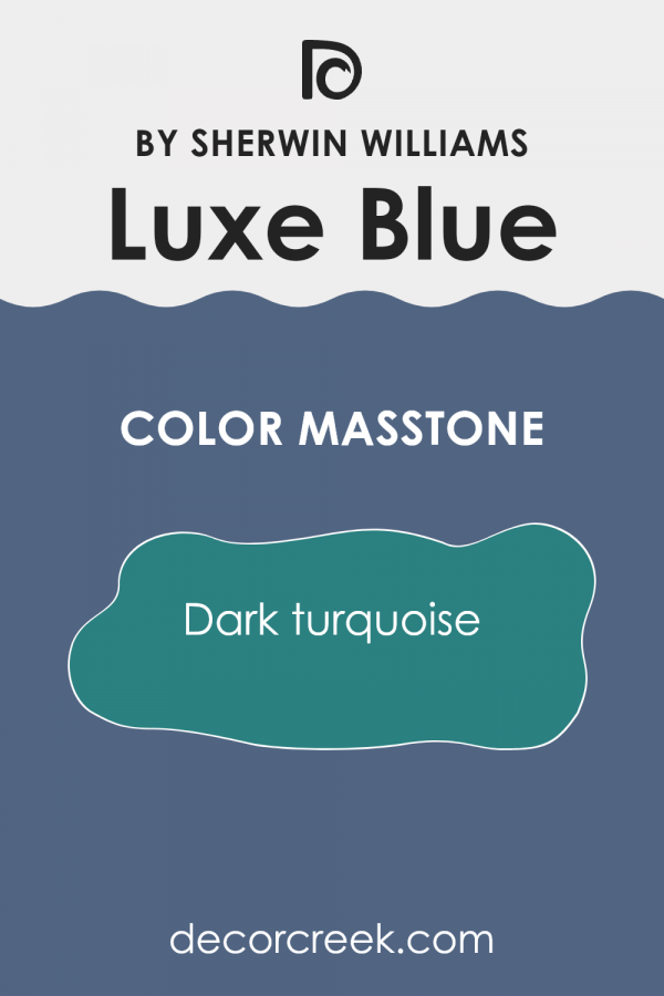 Luxe Blue SW 6537 Paint Color by Sherwin Williams - DecorCreek