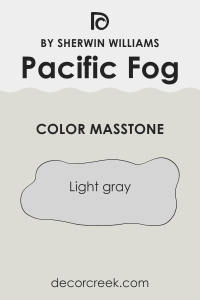 Pacific Fog SW 9627 Paint Color by Sherwin Williams - DecorCreek