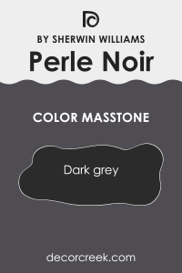 Perle Noir SW 9154 Paint Color by Sherwin Williams - DecorCreek