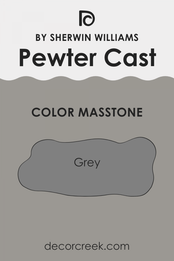 Pewter Cast SW 7673 Paint Color by Sherwin Williams - DecorCreek