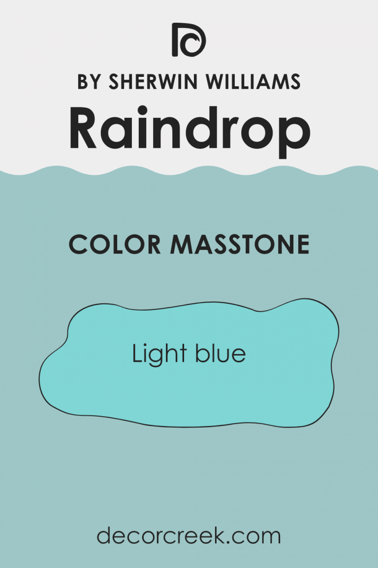 Raindrop SW 6485 Paint Color by Sherwin Williams - DecorCreek