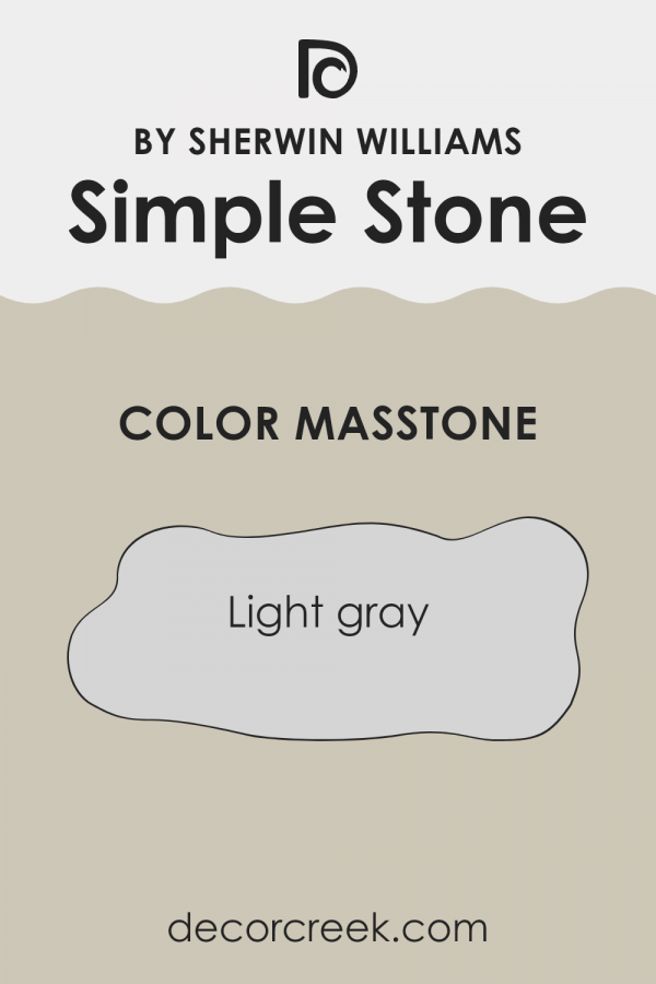 Simple Stone SW 9521 Paint Color by Sherwin Williams - DecorCreek