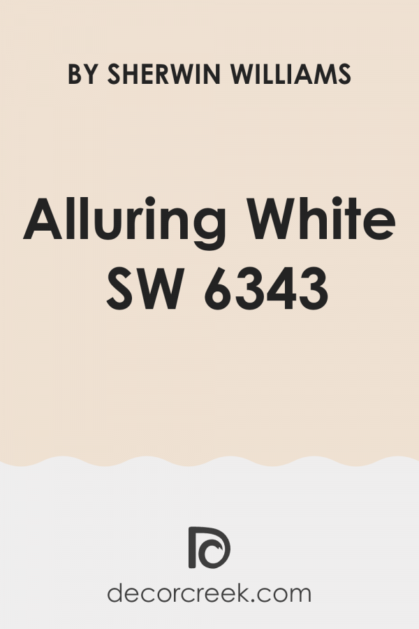 Alluring White SW 6343 Paint Color by Sherwin Williams - DecorCreek