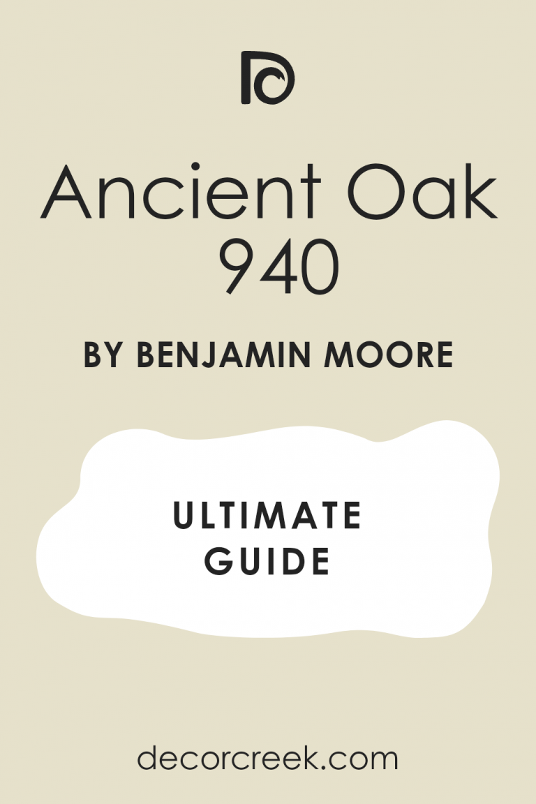 Ancient Oak 940 Paint Color by Benjamin Moore - DecorCreek