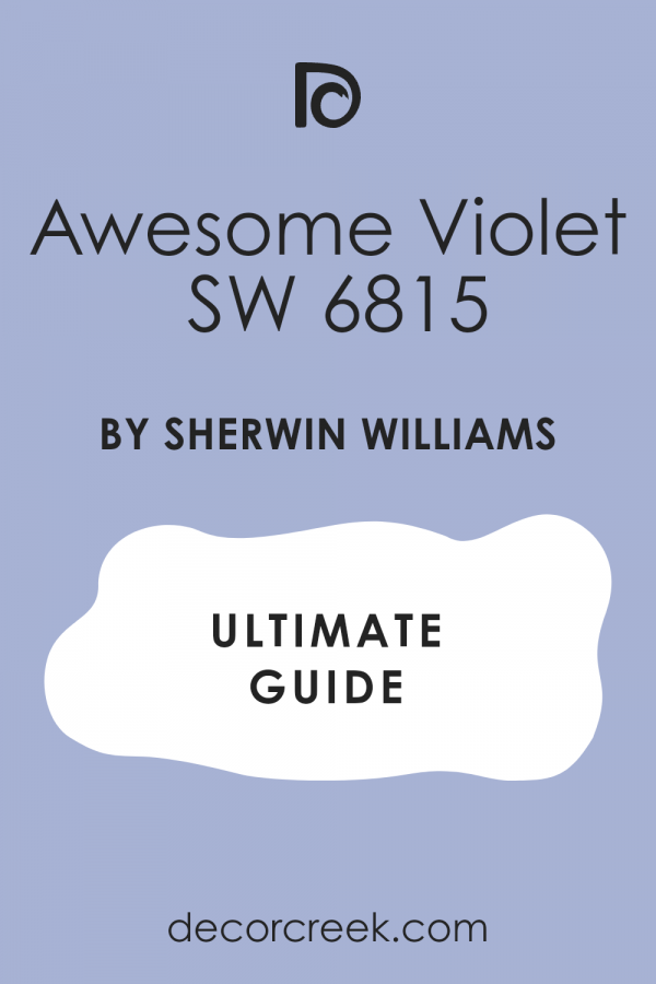 Awesome Violet SW 6815 Paint Color by Sherwin Williams - DecorCreek