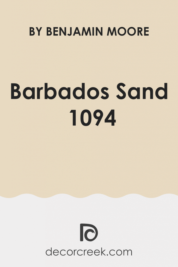 Barbados Sand 1094 Paint Color by Benjamin Moore - DecorCreek