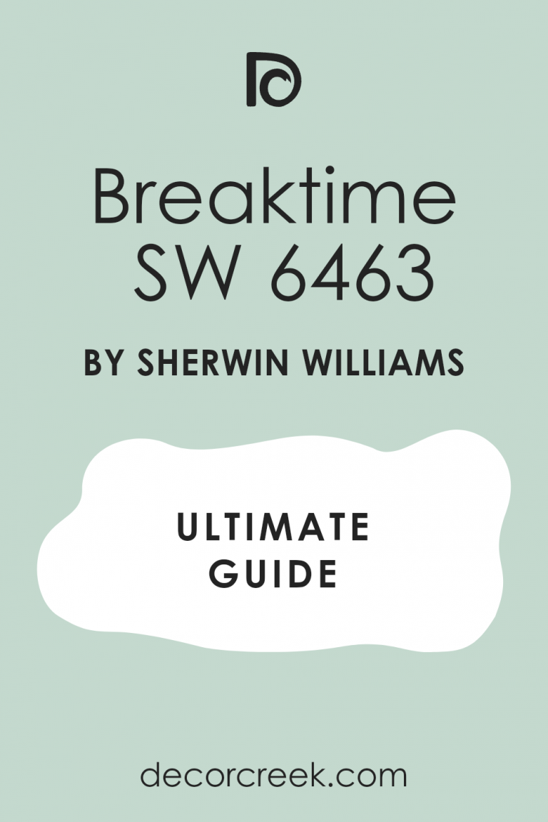 Breaktime SW 6463 Paint Color by Sherwin Williams - DecorCreek