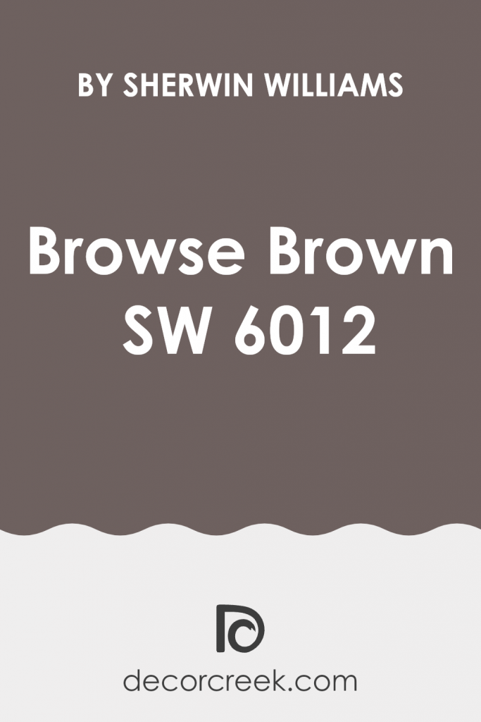 Browse Brown SW 6012 Paint Color by Sherwin Williams - DecorCreek
