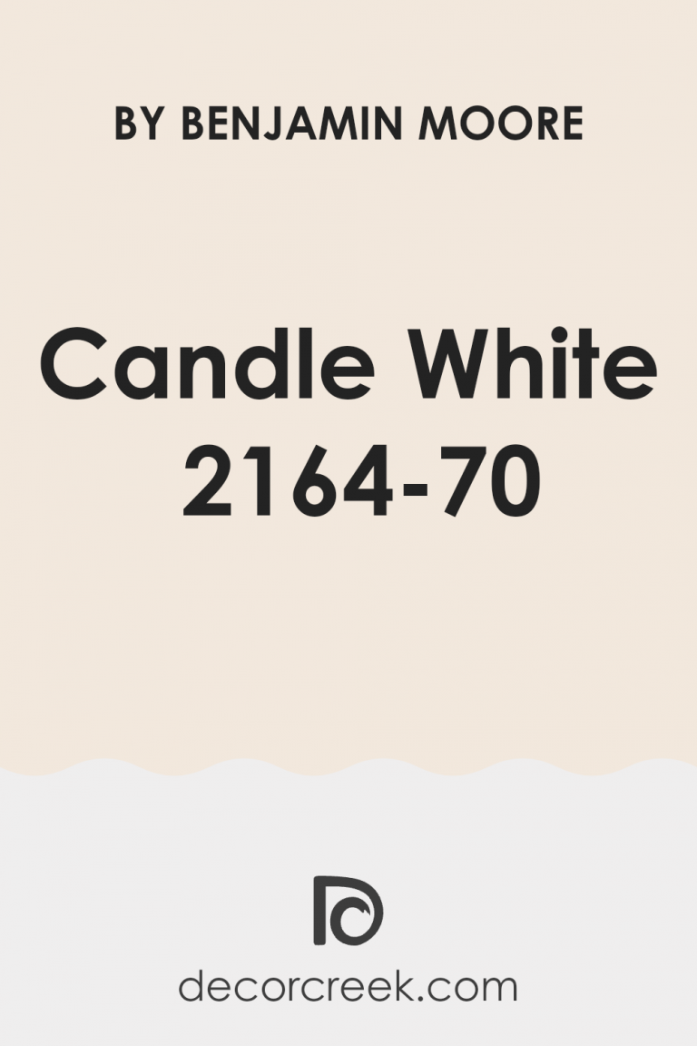 Candle White 2164-70 Paint Color by Benjamin Moore - DecorCreek
