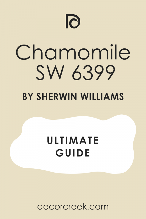 Chamomile SW 6399 Paint Color by Sherwin Williams - DecorCreek