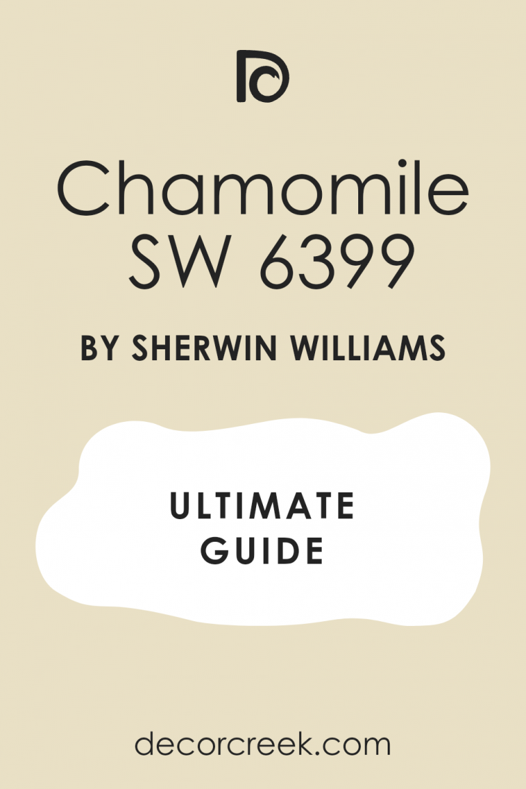 Chamomile SW 6399 Paint Color by Sherwin Williams - DecorCreek