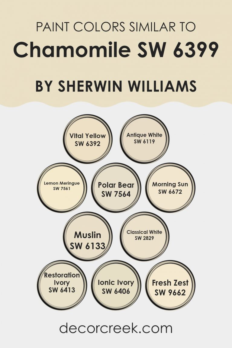Chamomile SW 6399 Paint Color by Sherwin Williams - DecorCreek