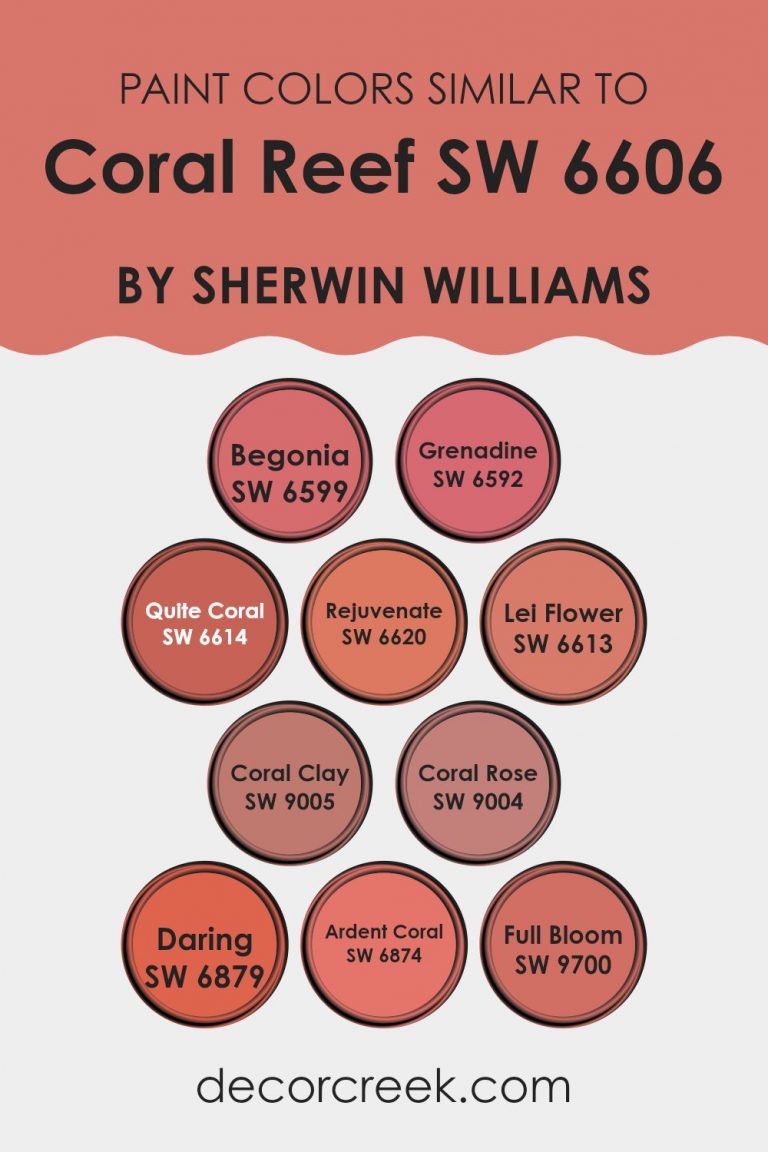 Coral Reef SW 6606 Paint Color by Sherwin Williams - DecorCreek
