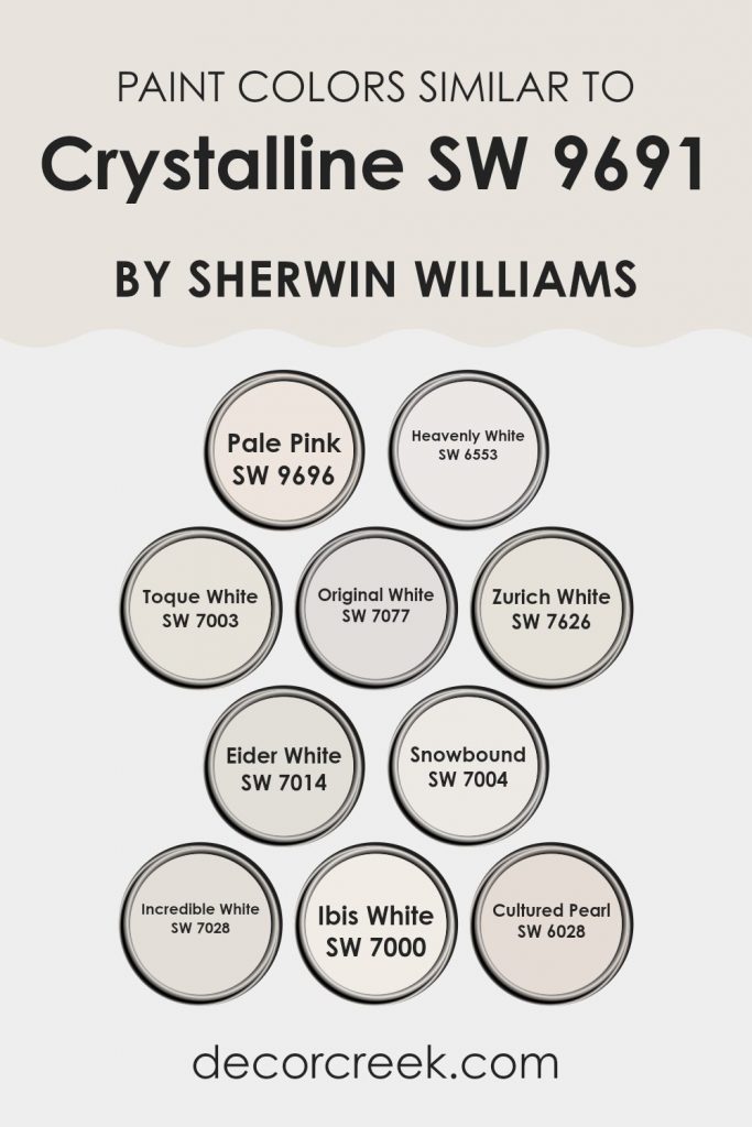 Crystalline SW 9691 Paint Color by Sherwin Williams - DecorCreek