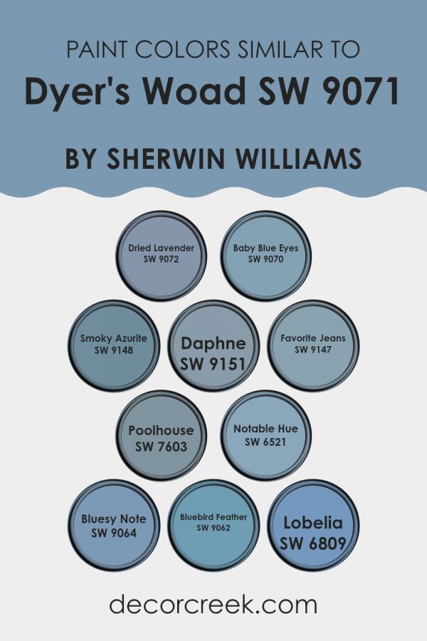 Dyer's Woad SW 9071 Paint Color by Sherwin Williams - DecorCreek