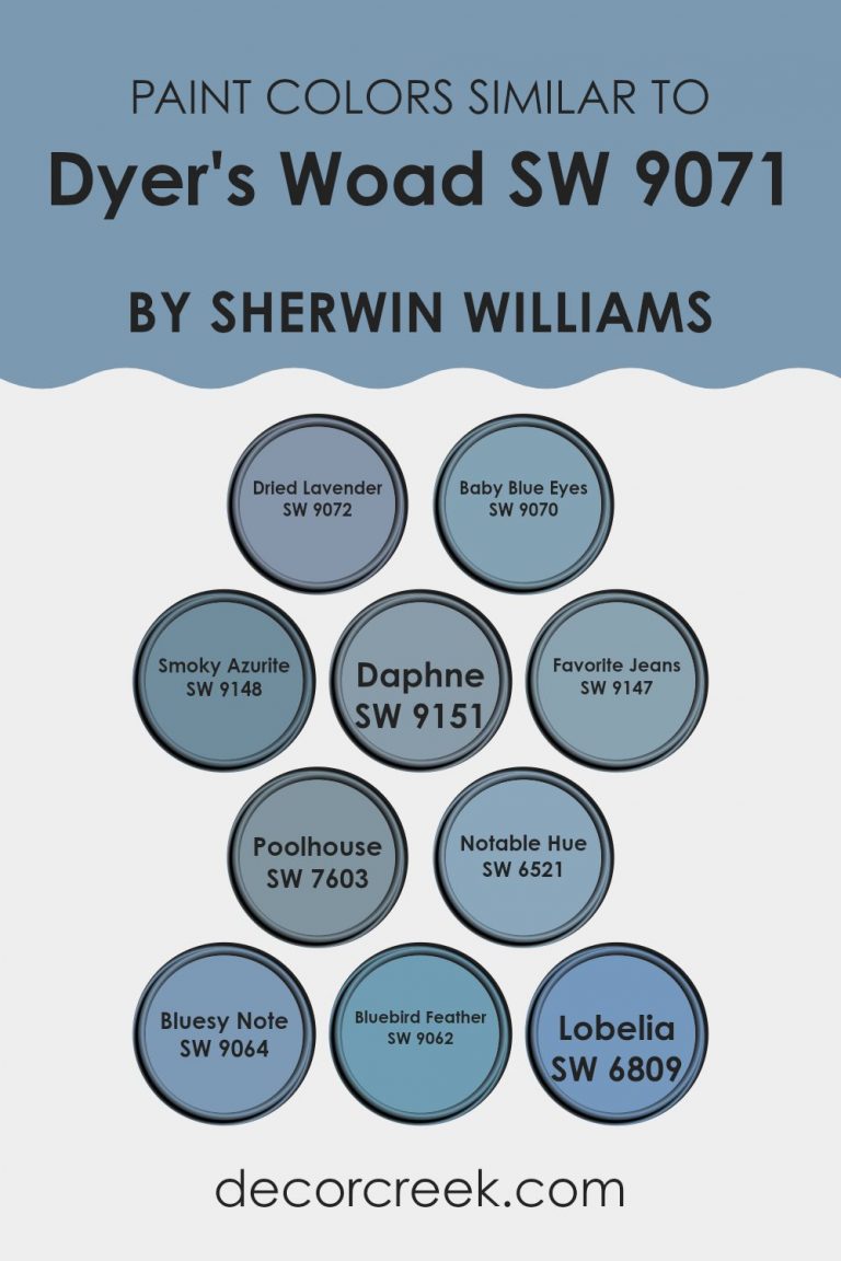 Dyer's Woad SW 9071 Paint Color by Sherwin Williams - DecorCreek