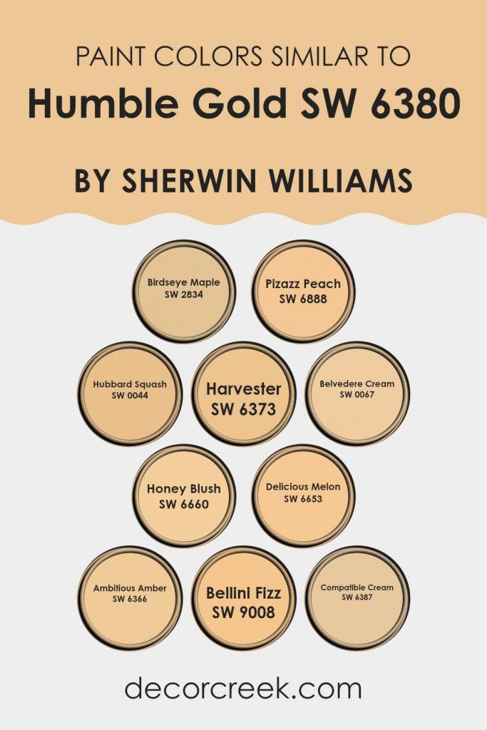Humble Gold SW 6380 Paint Color by Sherwin Williams - DecorCreek